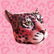 'Penelope' XL Pink Ceramic Leopard Planter – Dogwood Lifestyle
