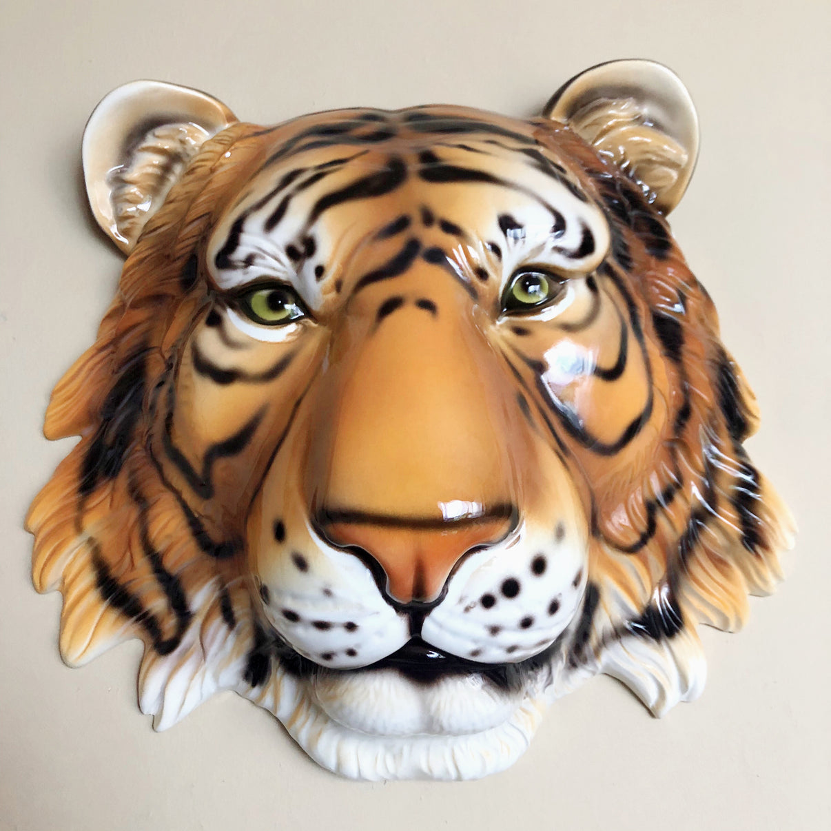 'Bruce' Ceramic Tiger Mask Wall Hanging – Dogwood Lifestyle