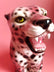 'Nina' Mini PINK Ceramic Leopard Statue Vintage – Dogwood Lifestyle
